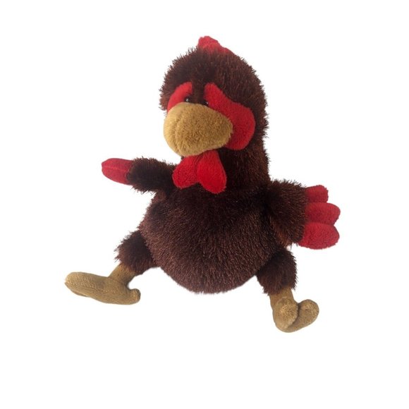 GANZ | Toys | Ganz Plush Webkinz Brownred Rooster Stuffed Animal | Poshmark